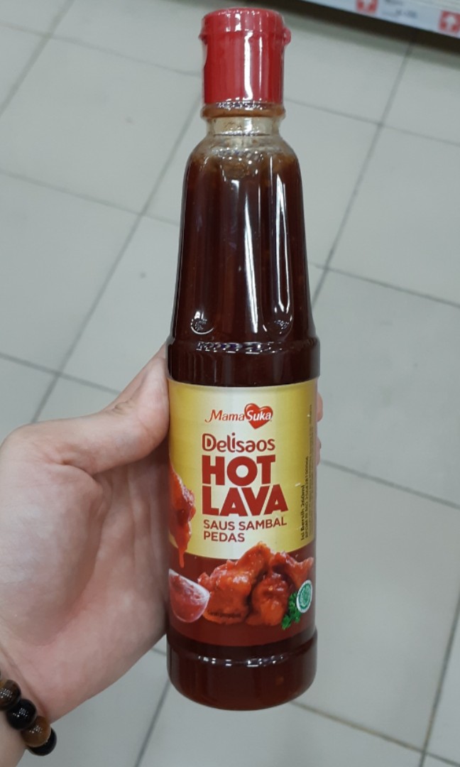 Delisaos Hot Lava sauce, Food & Drinks, Spice & Seasoning on Carousell