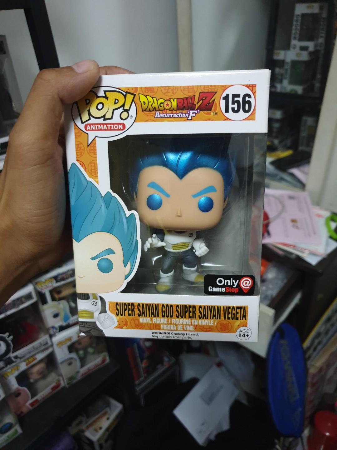 Dragkn ball Z resurrection F super saiyan god metallic vegeta gamestop ...