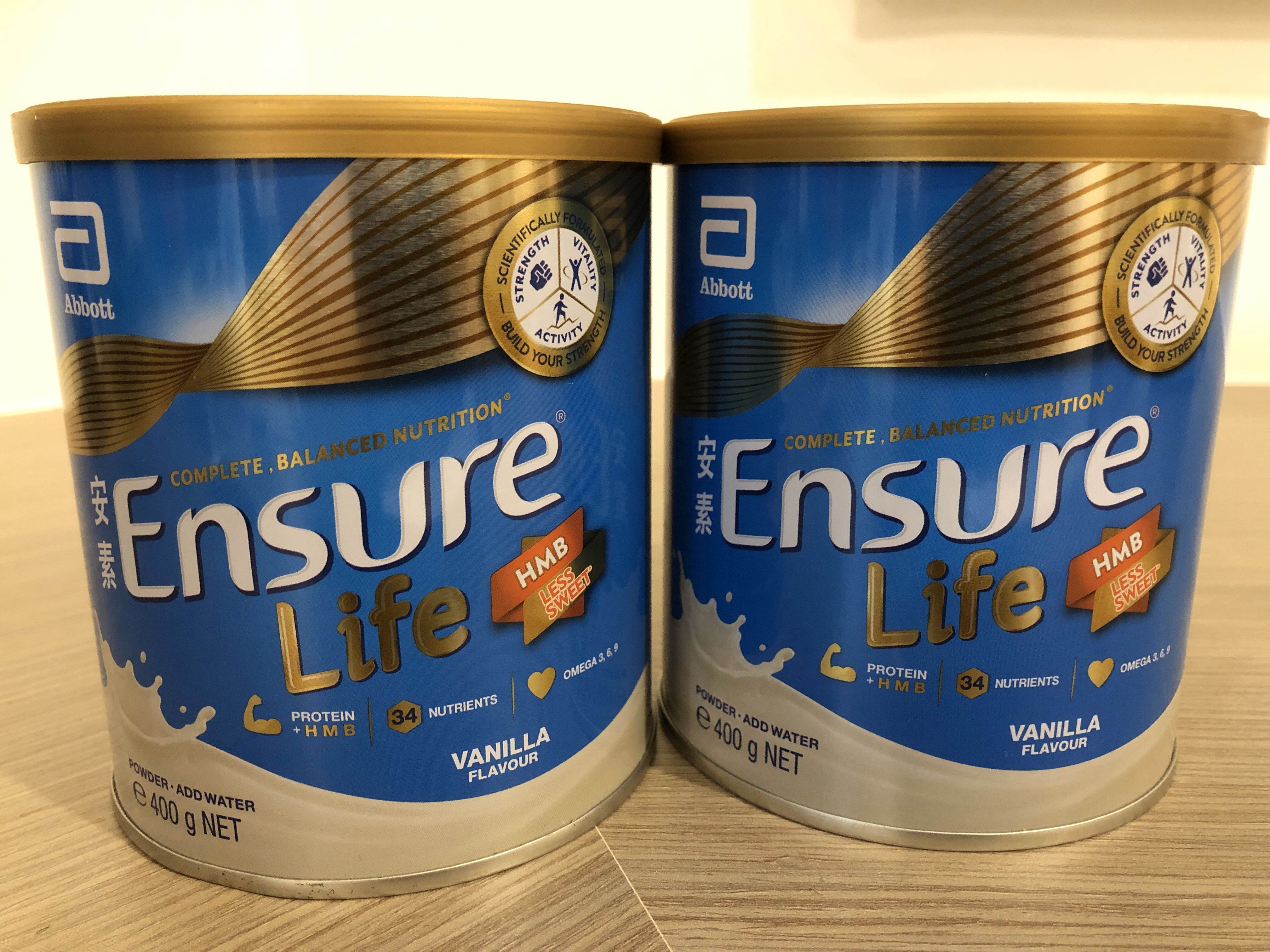 Ensure Life Vanilla milk powder, Health & Nutrition, Health Supplements ...
