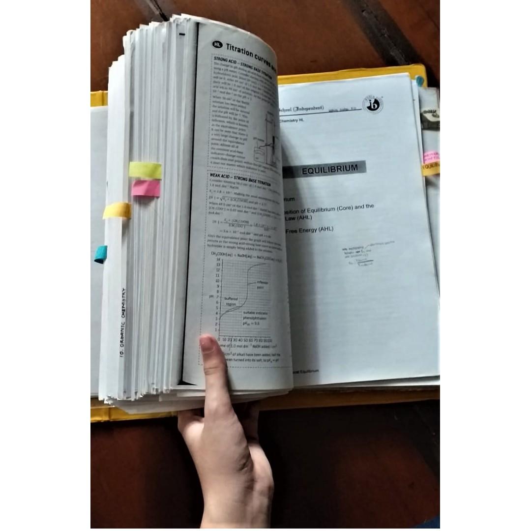 HL Chemistry IB complete notes, ACS independent, Hobbies & Toys, Books ...