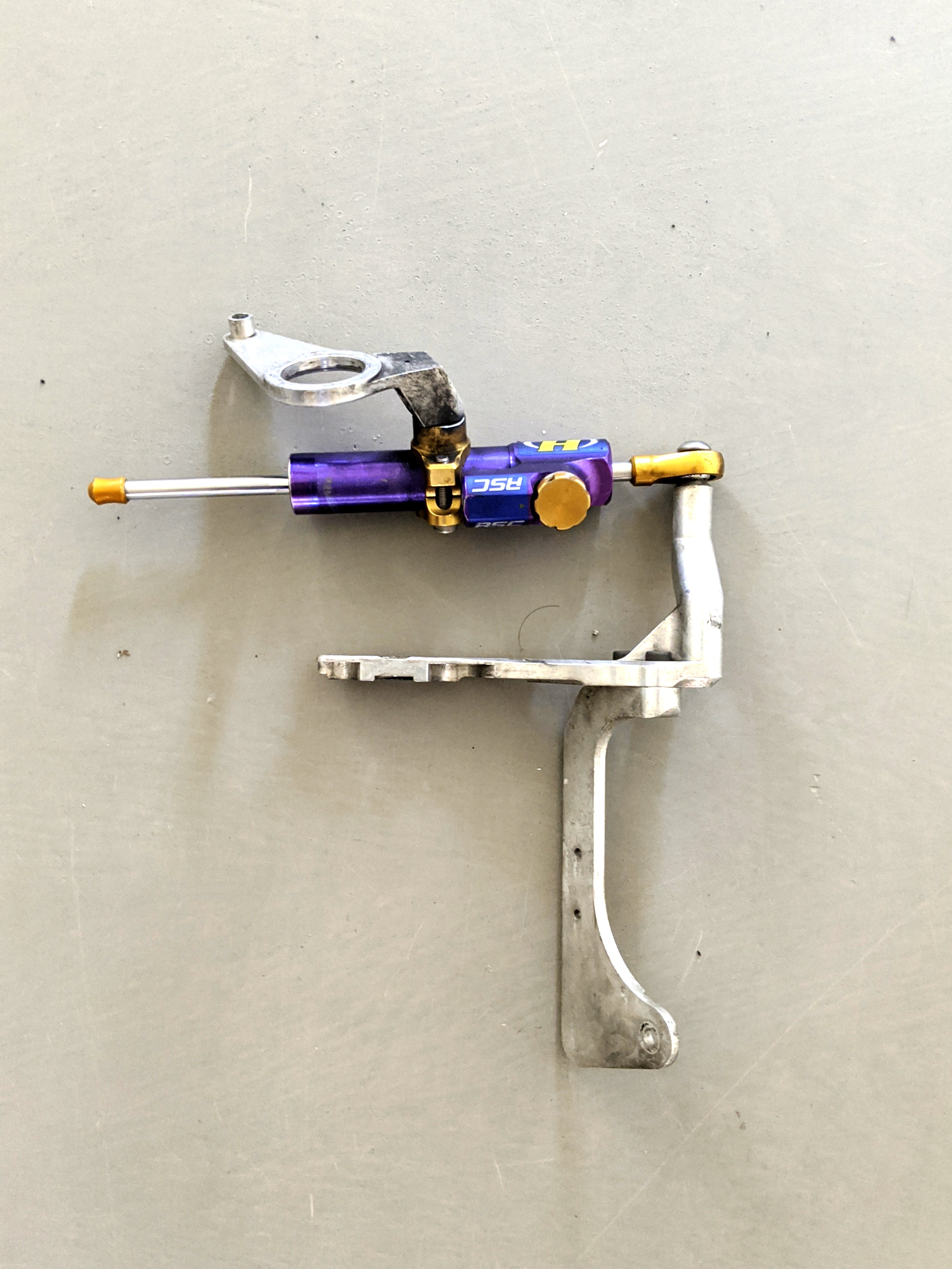 Hyperpro RSC Steering Damper with Mounting Bracket, Motorcycles ...