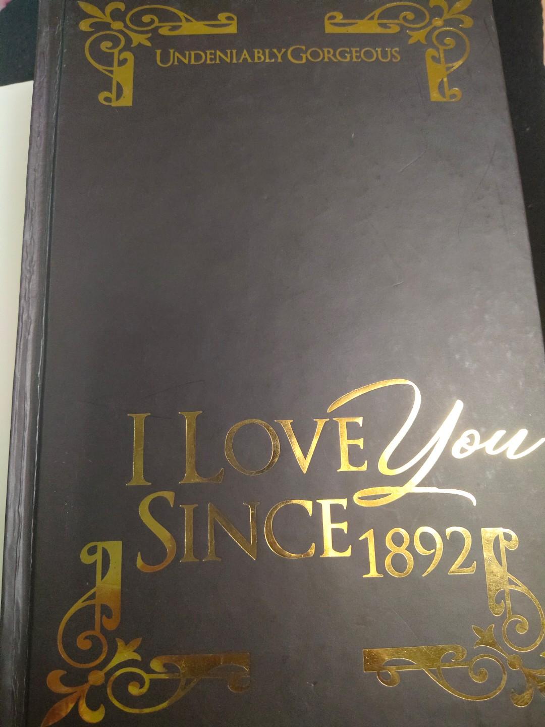 I love you since 1892 book limited edition, Hobbies & Toys, Books ...