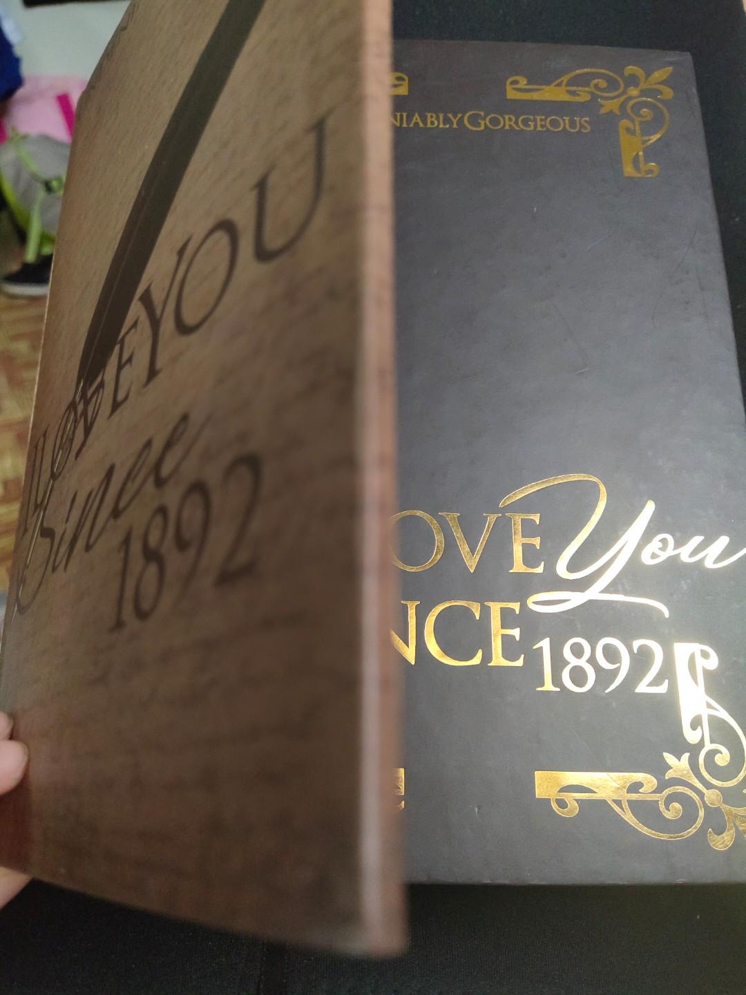 I love you since 1892 book limited edition, Hobbies & Toys, Books ...