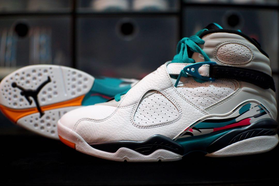 Jordan 8 South Beach, Men's Fashion, Footwear, Sneakers on Carousell