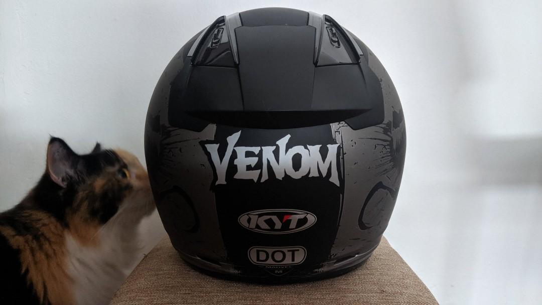 KYT Venom Dj Maru, Motorcycles, Motorcycle Apparel on Carousell