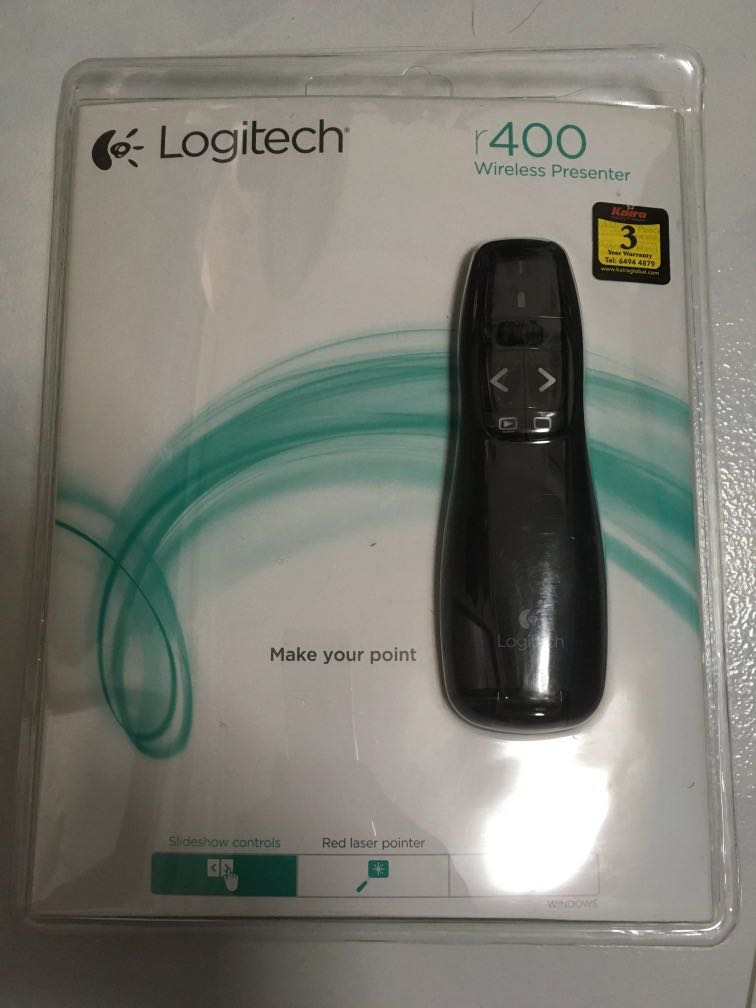 Logitech wireless presenter, Computers & Tech, Parts & Accessories ...