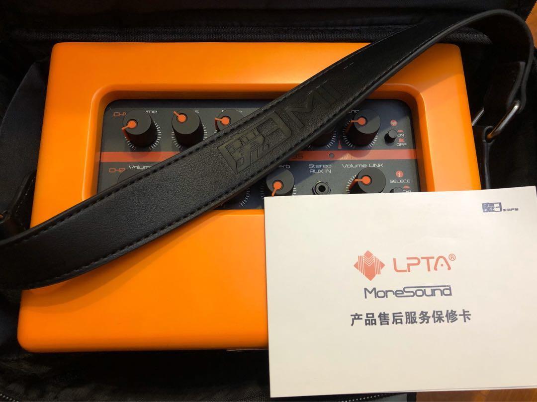 LPTA MoreSound M3-Mini MU-35 Busking Guitar Amp (35W mint), Audio ...