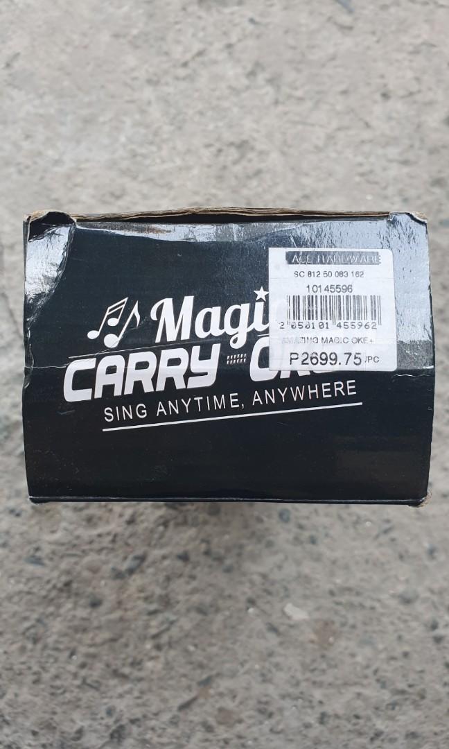 Magic Carry Oke+, TV & Home Appliances, TV & Entertainment ...