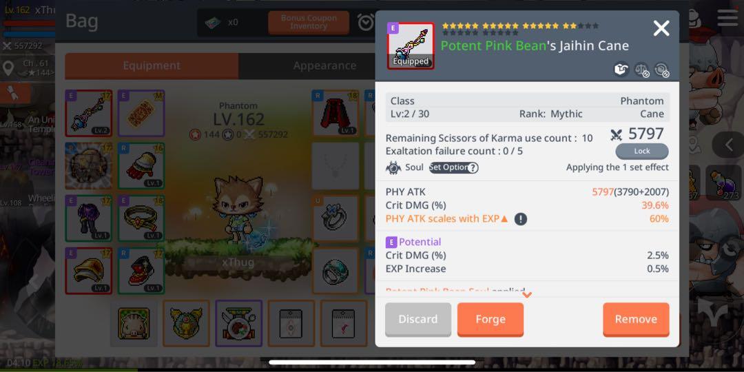 Maplestory M A2Zenith Phantom Account, Video Gaming, Gaming Accessories ...