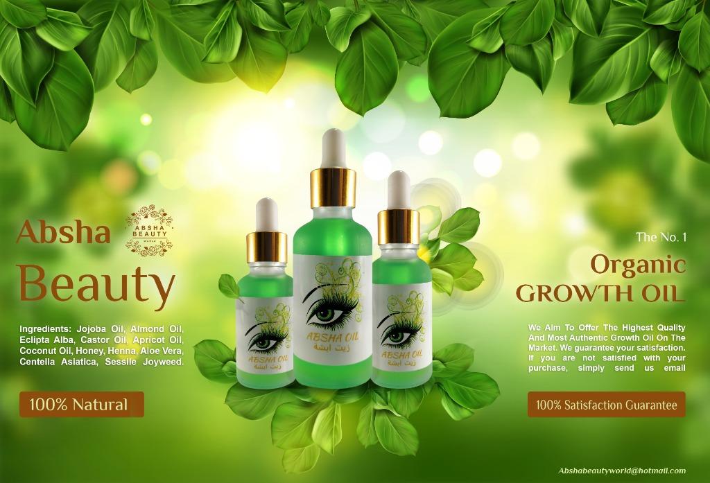 Minyak Absha Rambut Bulu Mata Kening dan Janggut - Nombor Satu Minyak ...