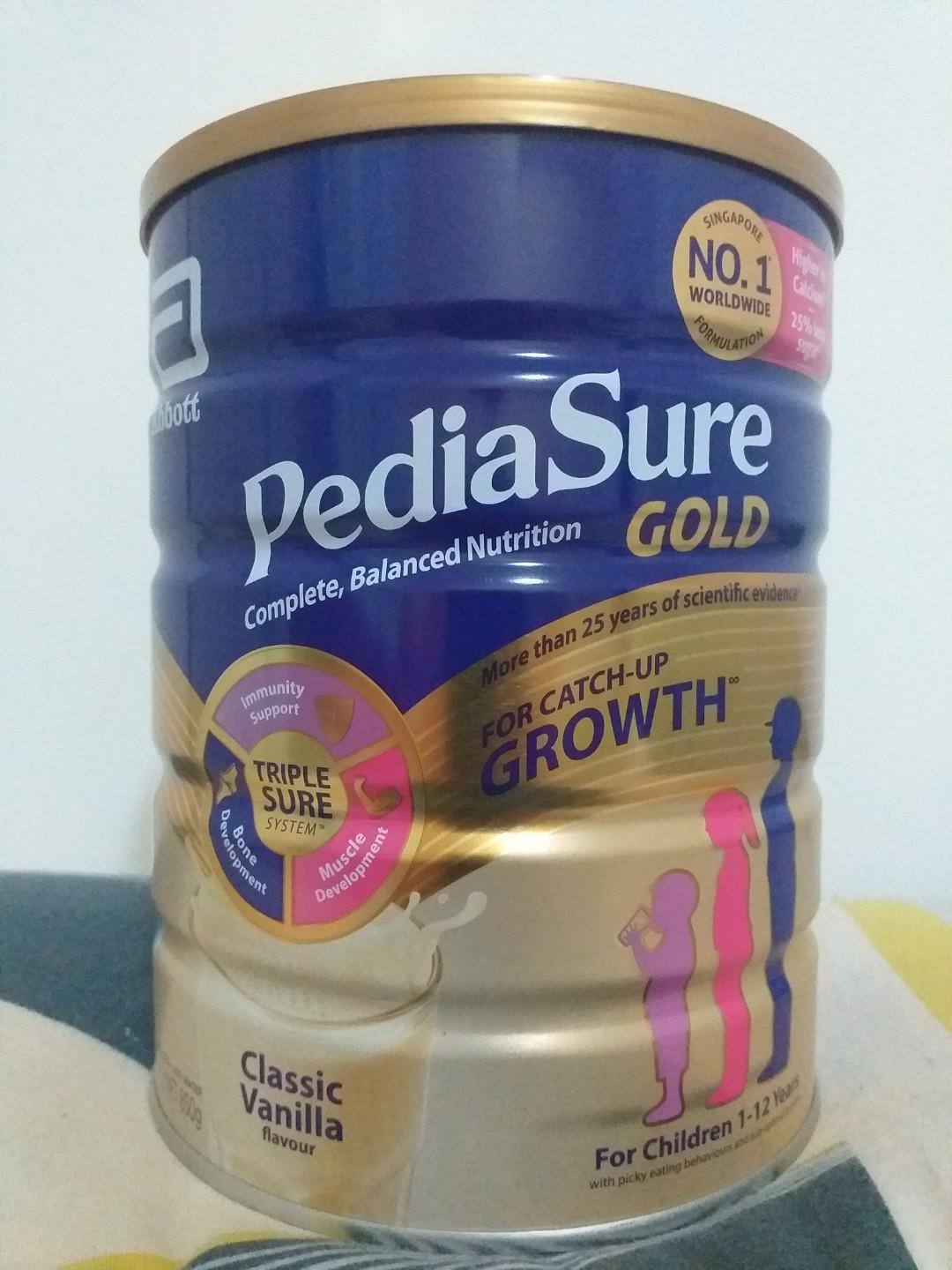 Pediasure GOLD 850g, Babies & Kids, Nursing & Feeding, Breastfeeding ...