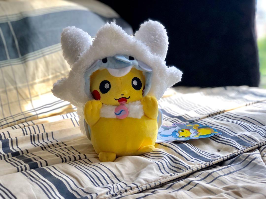 Pikachu in Mega Altaria Costume, Hobbies & Toys, Toys & Games on Carousell