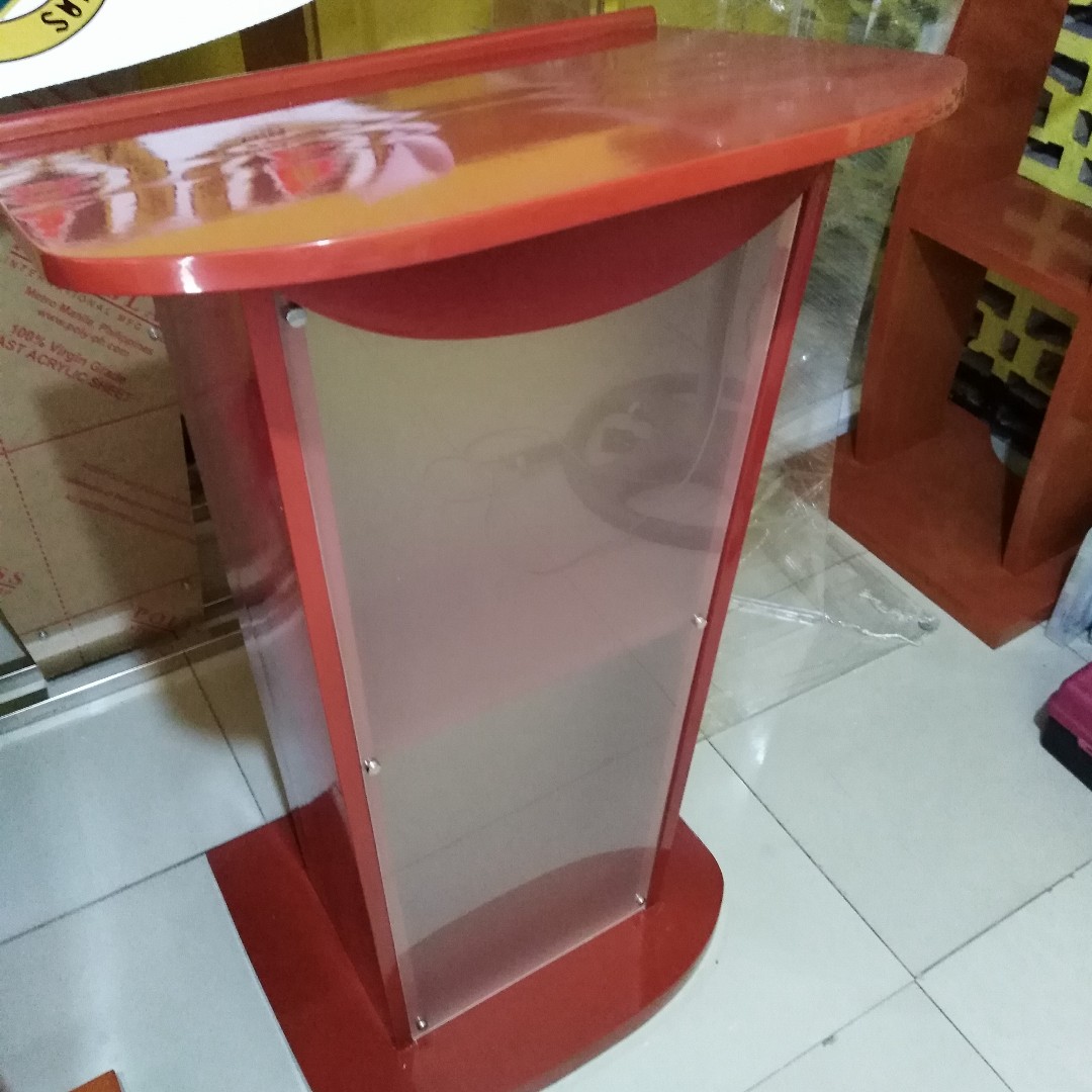 podium lectern rostrum pulpit, Furniture & Home Living, Office ...