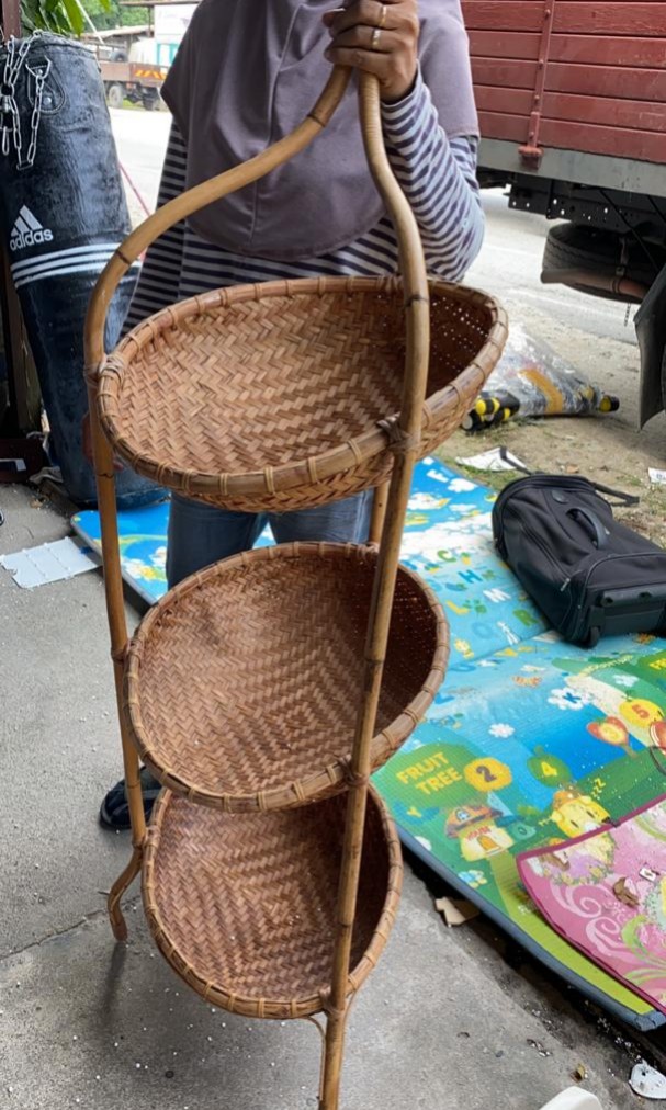 Rak rotan, Furniture & Home Living, Home Decor, Vases & Decorative ...
