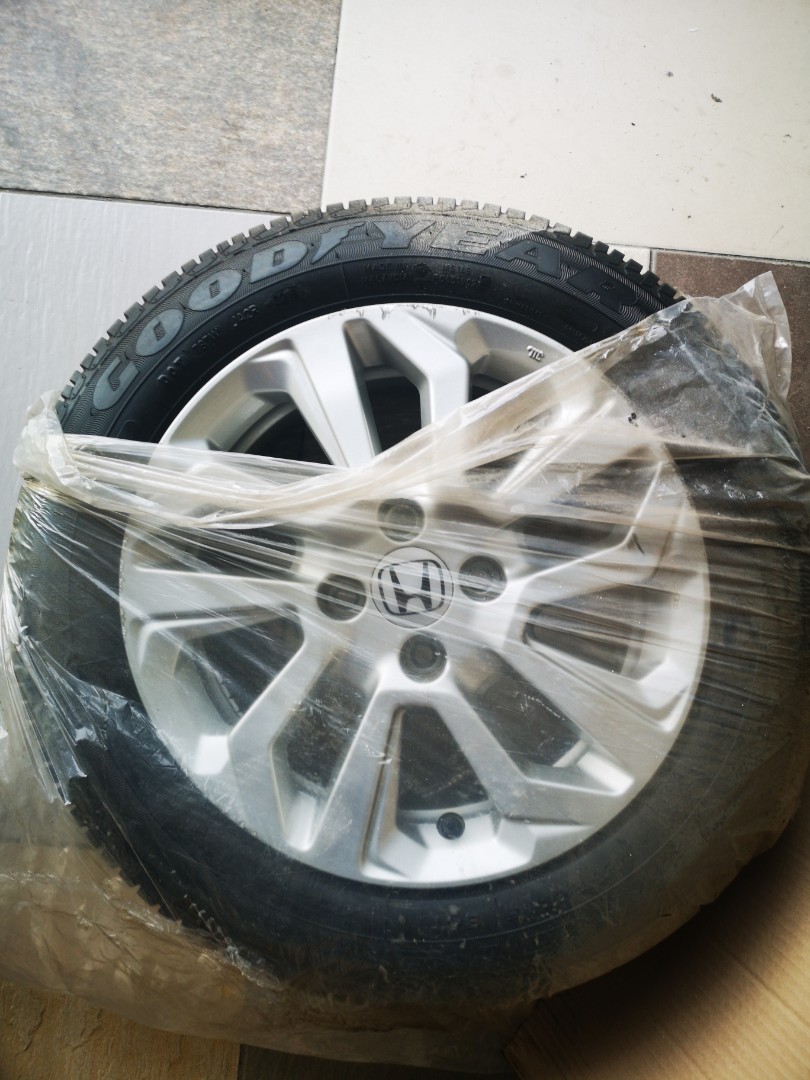 rim jazz gk5 15 inch goodyear tires, Auto Accessories on Carousell