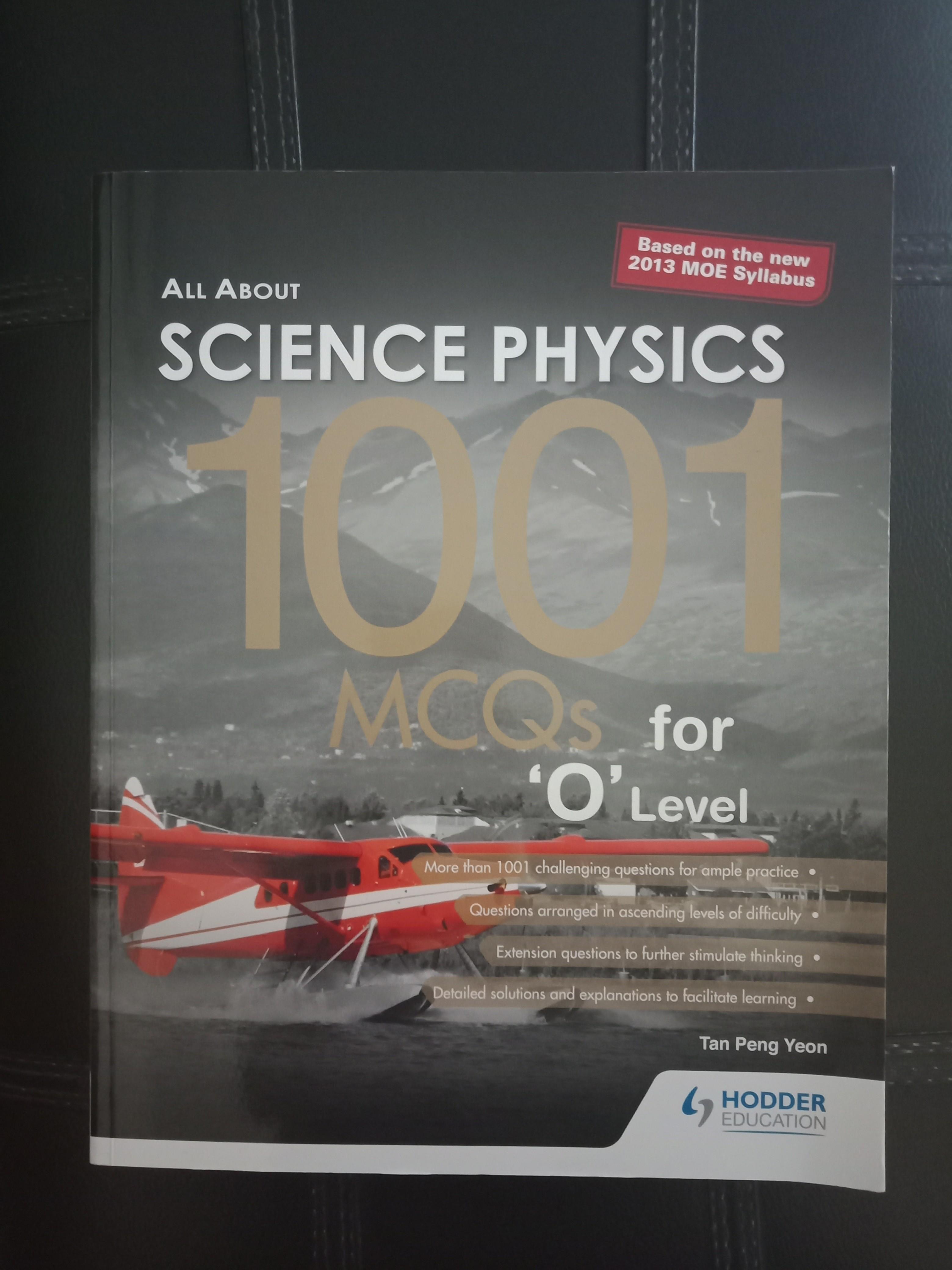 science physics mcq, Hobbies & Toys, Books & Magazines, Assessment Books on Carousell