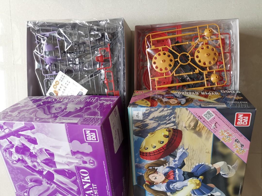 Set of 2 HG Gundam P-Bandai Rick-Do Gyanko and Hyper Gyanko, Hobbies ...