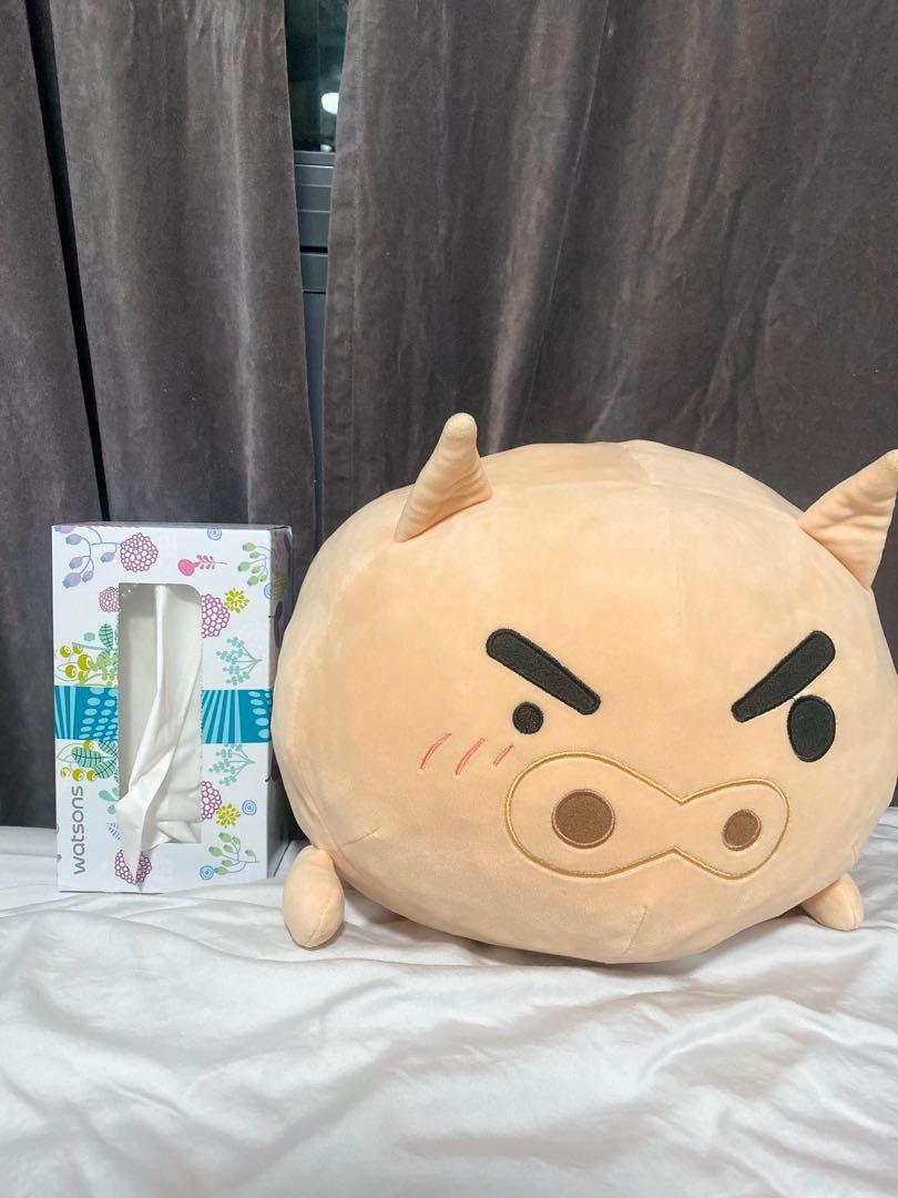 Shin Chan Pig plush, Hobbies & Toys, Toys & Games on Carousell