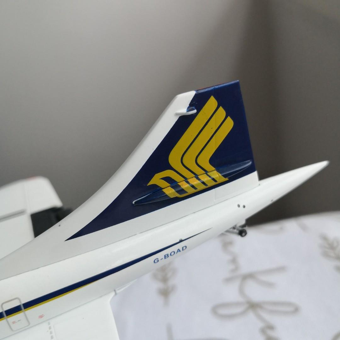 Singapore Airlines (British Airways) BAC Concorde 102, 1:200 scale ...
