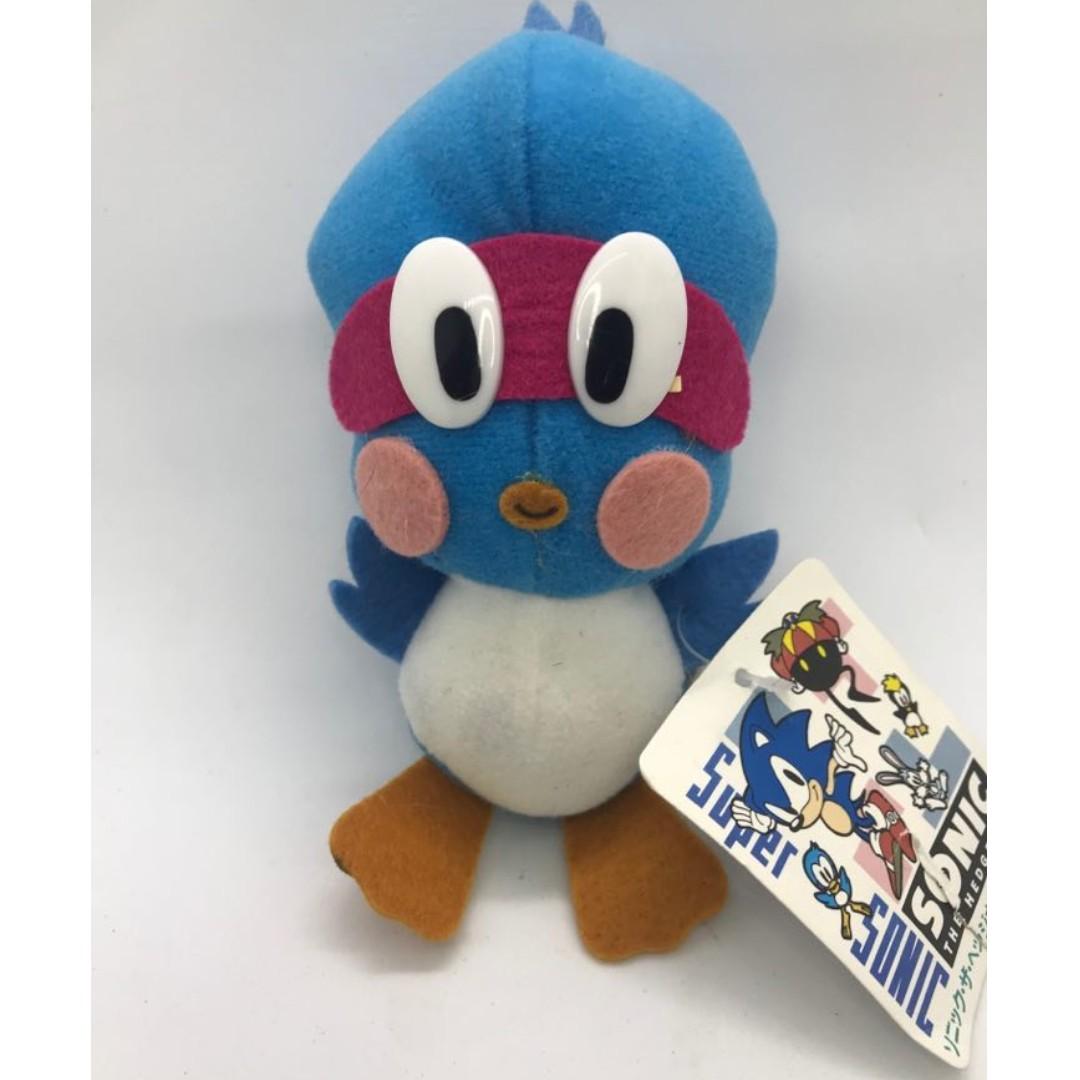 Sonic the Hedgehog Flicky the Bluebird 1991 Plush Doll, Hobbies & Toys ...