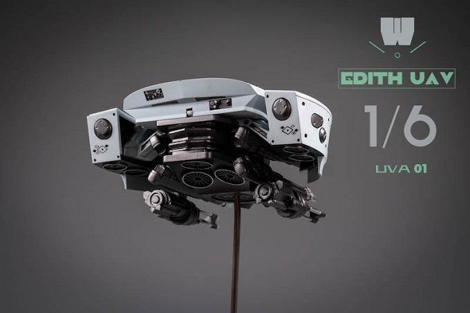 UAV 01 Edith's Drone 1/6 Scale Collectible Accessories - Suitable for Hot Toys Spiderman Far ...