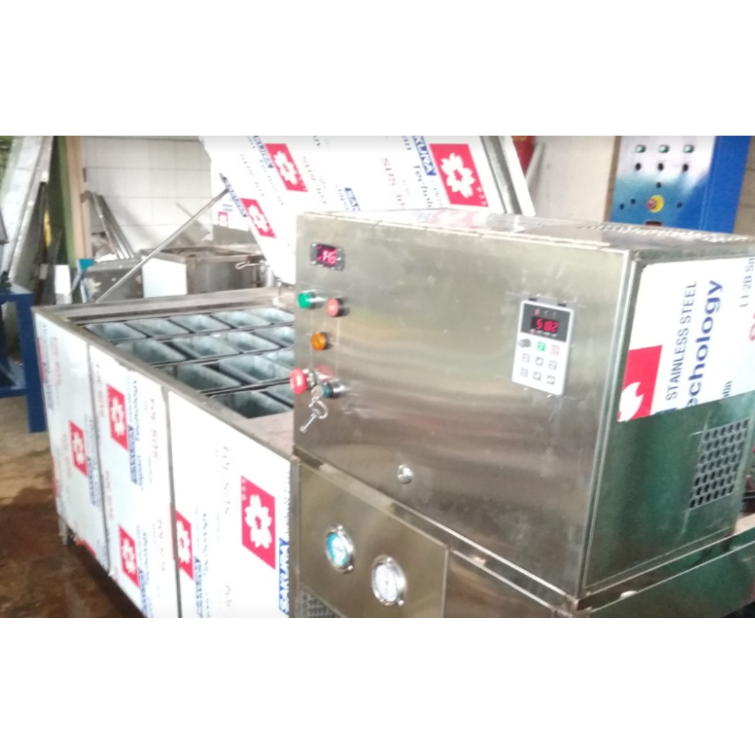 1 TON Brine Ice Machine, Commercial & Industrial, Construction ...