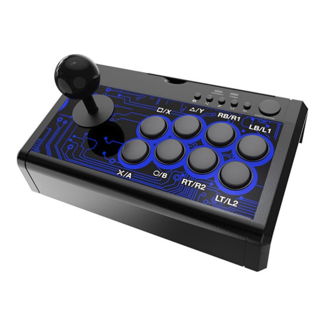 (全新) PS4/ Switch /XBox One/ PS3/ PC Antroid 7合1 Fighting Stick Mini 街機 ...