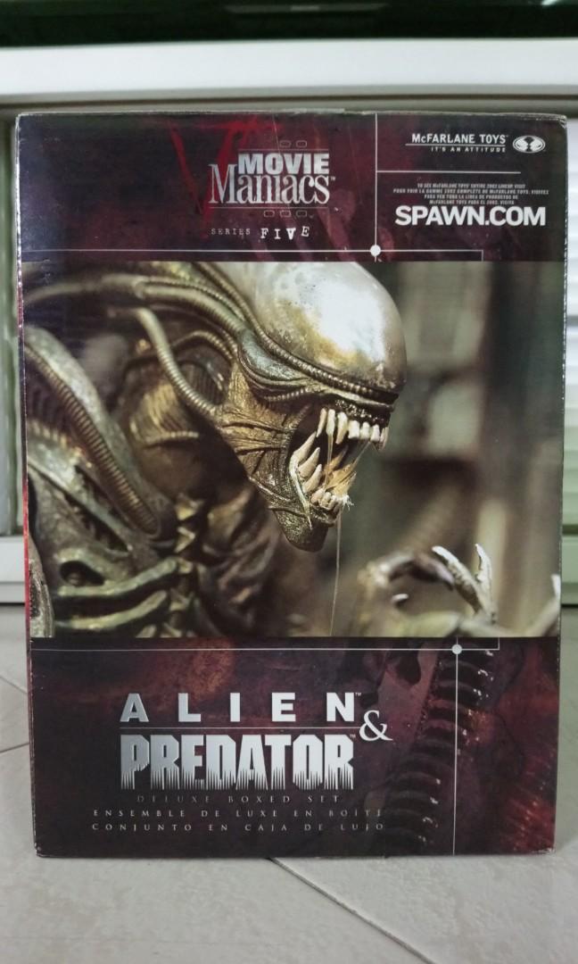Alien & Predator Deluxe Boxed Set Mcfarlane, Hobbies & Toys, Toys ...