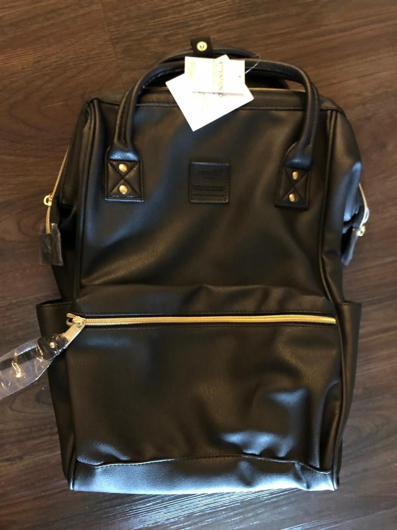 Anello Kuchigane Backpack | RETRO (Black), Women's Fashion, Bags ...