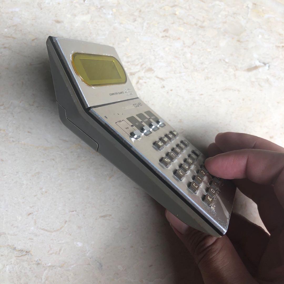 Sold Casio vintage quartz CQ-81 made in japan 1978 computer quartz ...