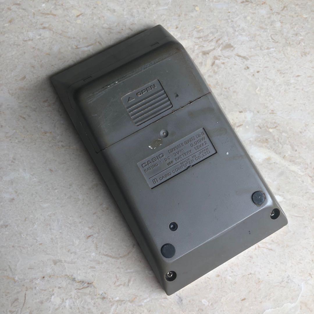 Sold Casio vintage quartz CQ-81 made in japan 1978 computer quartz ...