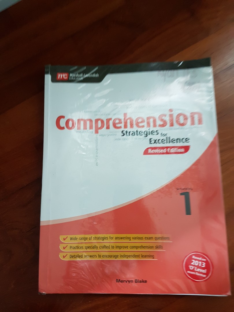 Comprehension strategies for excellence for sec 1, Hobbies & Toys ...