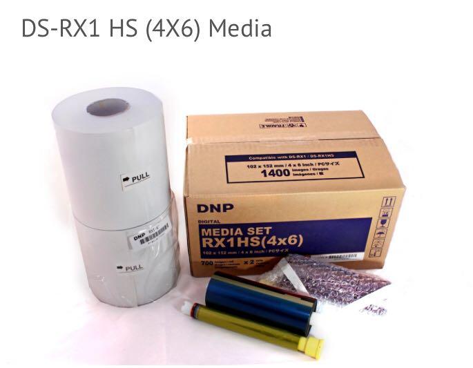 #9.9OFF RX1 HS, DS 620 DNP Dye Sublimation Media Paper 4R, 4”x 6” for ...