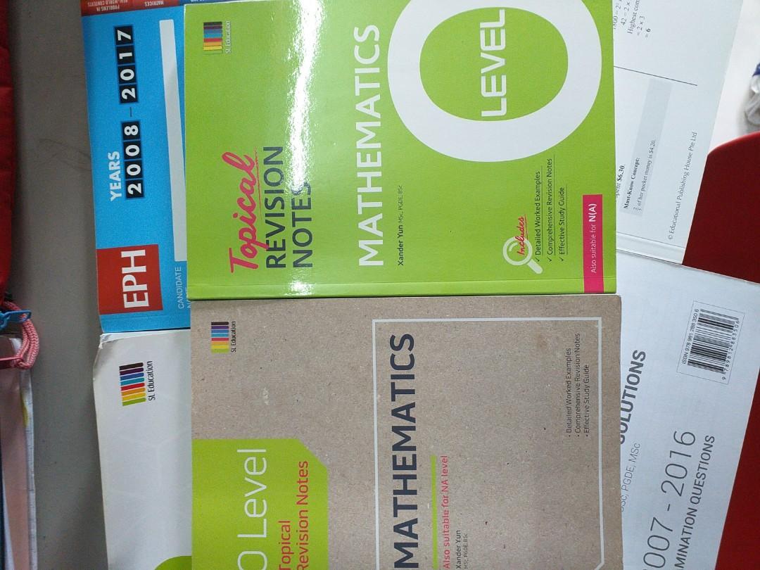 E math O Level Assessment Books, Hobbies & Toys, Books & Magazines ...