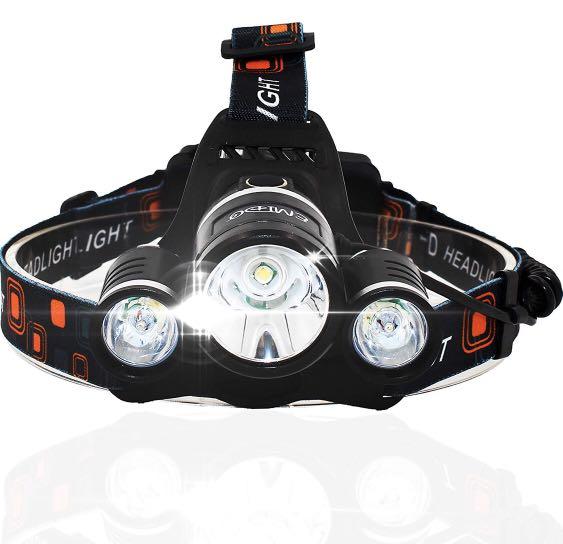 EMIDO LED Head Torch, 4 Modes Waterproof LED Headlamp, Everything Else ...