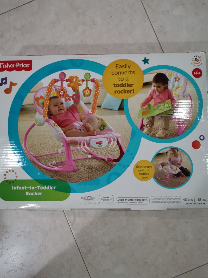 Fisher-Price Baby Rocker, Babies & Kids, Infant Playtime on Carousell