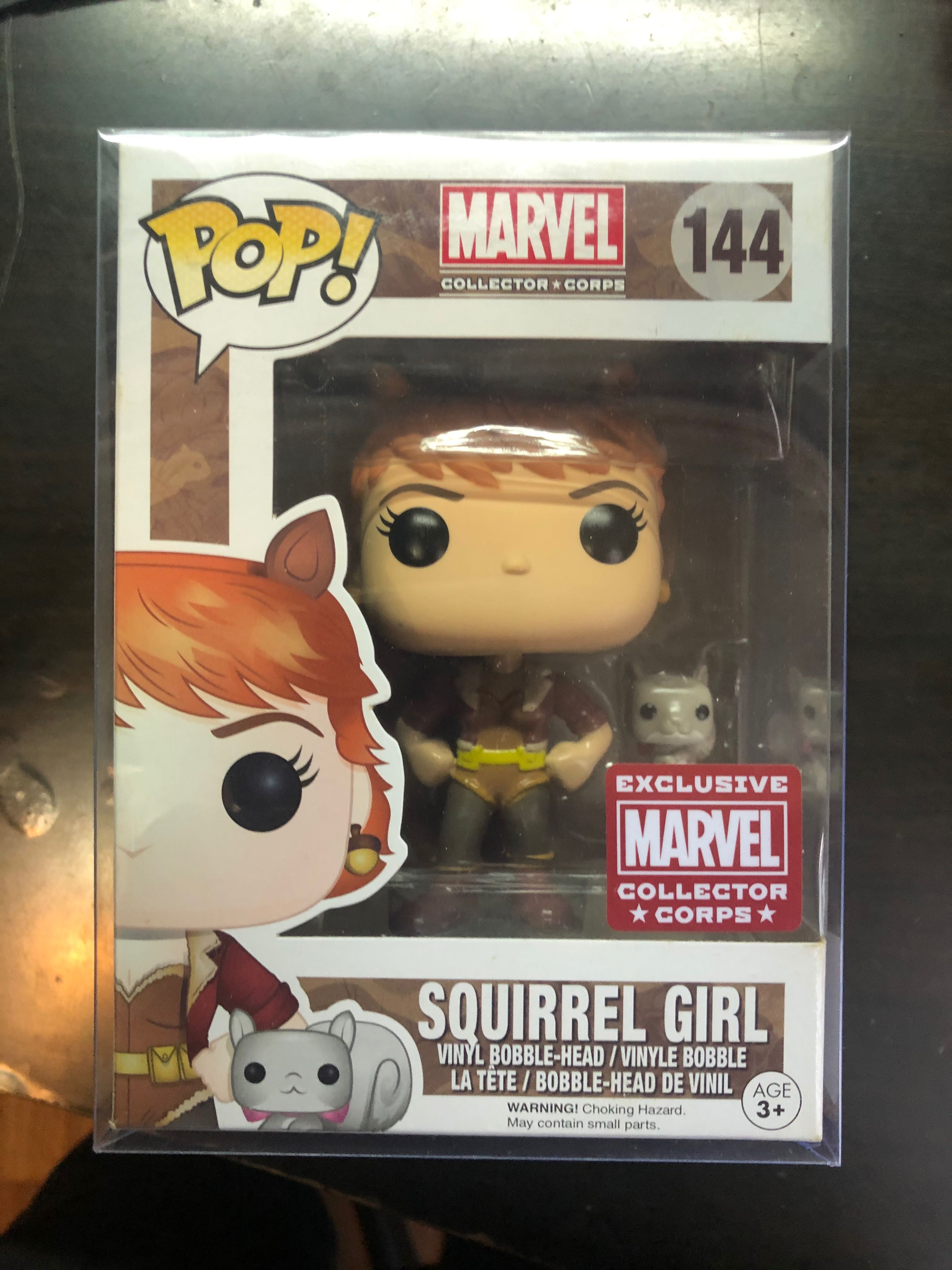 Funko pop Squirrel Girl marvel collector corps box exclusive, Hobbies ...