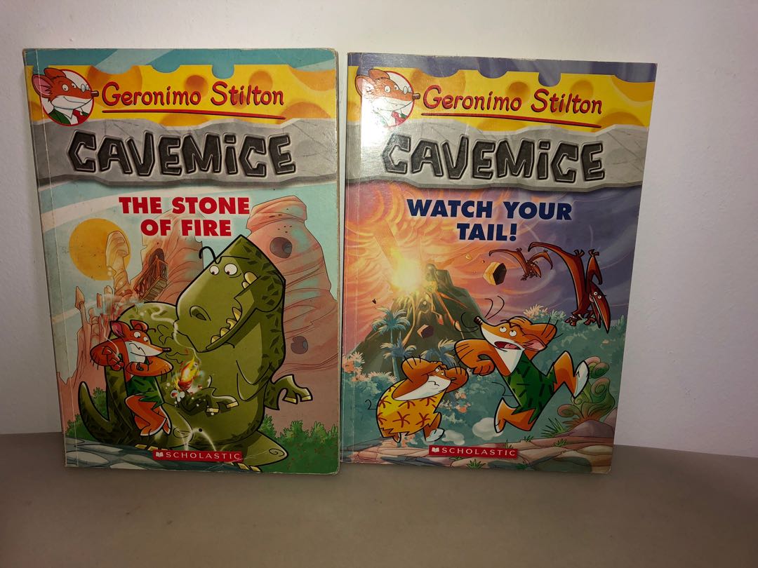 Geronimo Stilton: CAVEMICE Edition, Hobbies & Toys, Books & Magazines ...