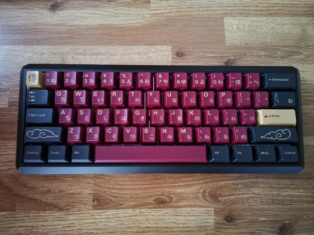 GMK Red Samurai TKL keycaps, Computers & Tech, Parts & Accessories ...