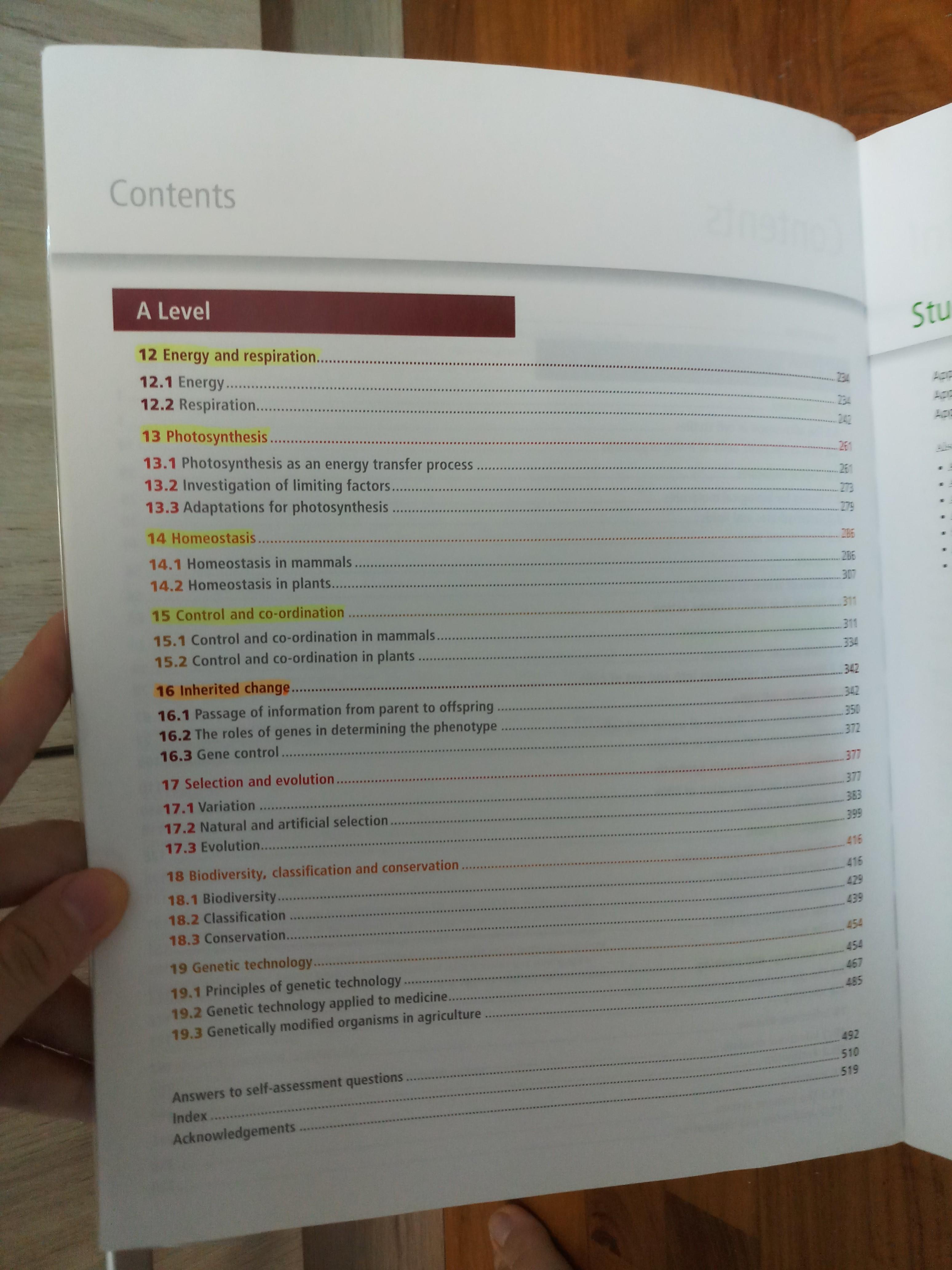 Hodder Biology Textbook (for O and A levels), Hobbies & Toys, Books ...