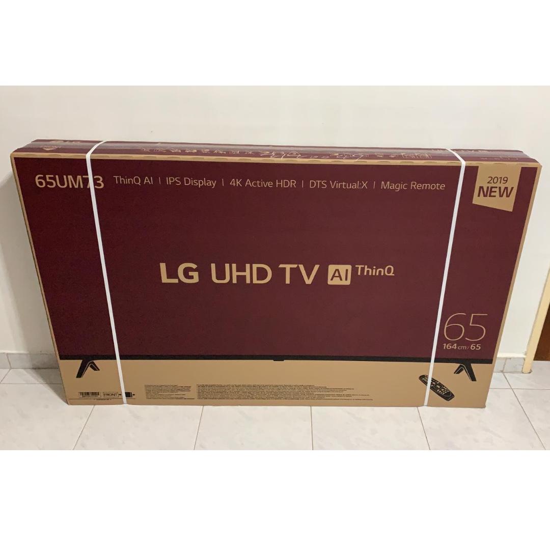 LG 2019 65UM7300PTA 65" UHD 4K SMART TV, TV & Home Appliances, TV ...