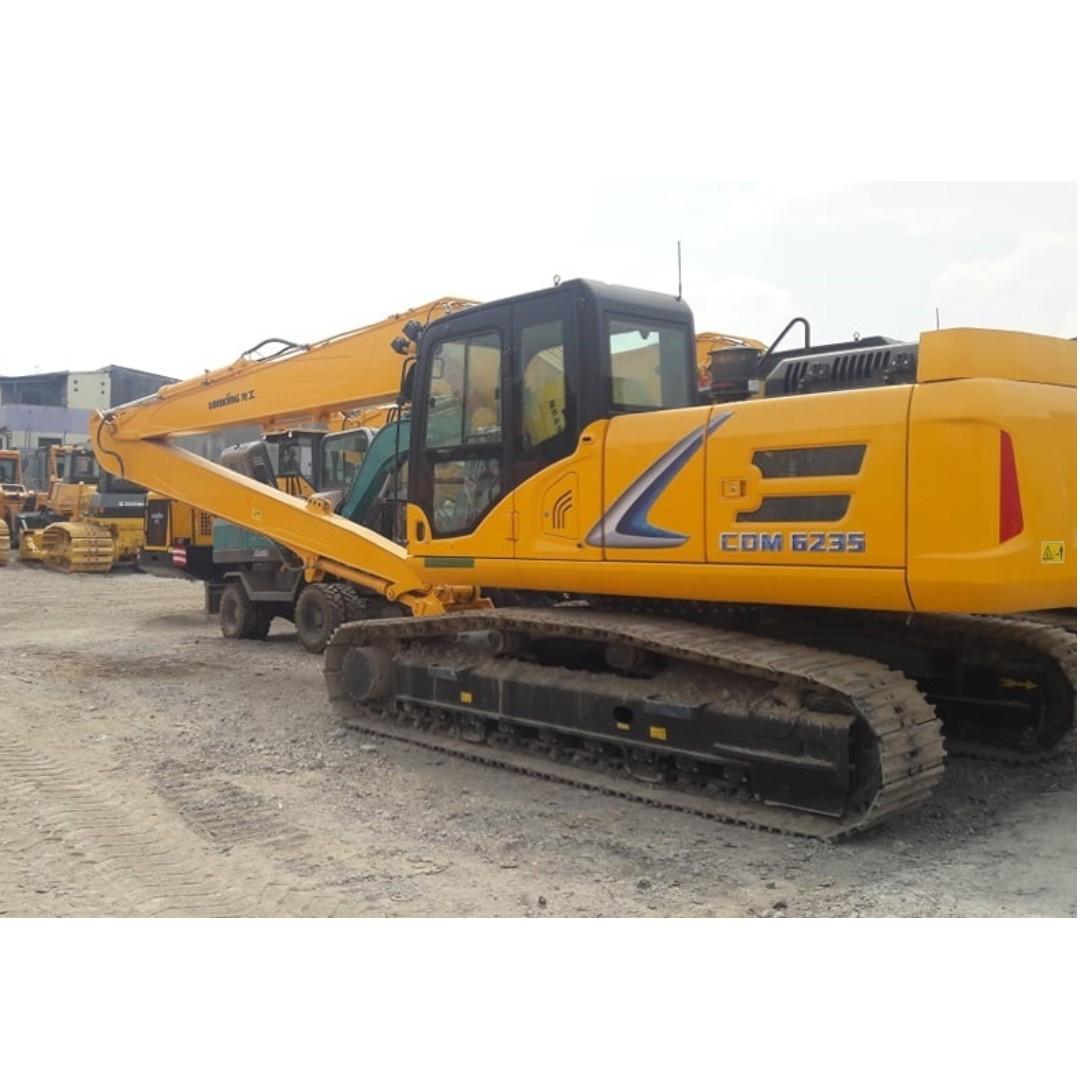Lonking 0.4 cubic long arm backhoe excavator CDM6235 philgeps lgu ...