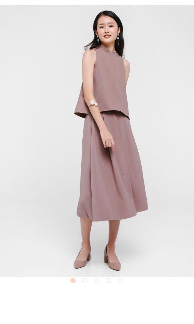 Love Bonito Kara Mandarin Collar top, Women's Fashion, Tops, Blouses on ...