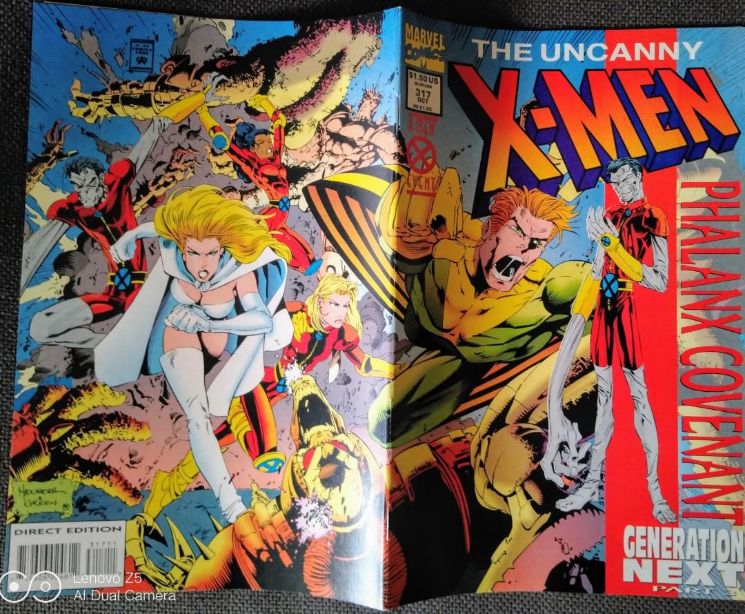 Marvel Comics X-MEN Crossover The Phalanx Covenant: Generation Next ...