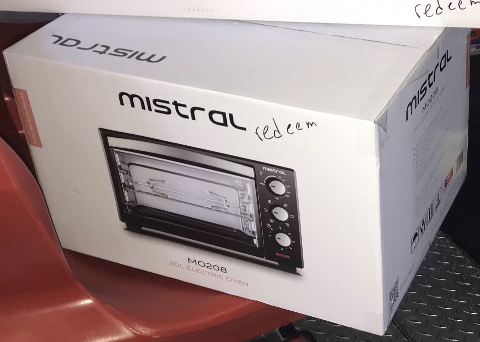 NEW Mistral MO208 20L Electric Oven, TV & Home Appliances, Kitchen ...