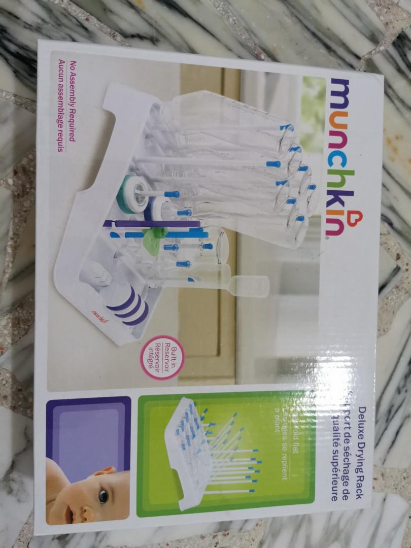 Munchkin Deluxe drying rack, Babies & Kids, Nursing & Feeding, Weaning ...
