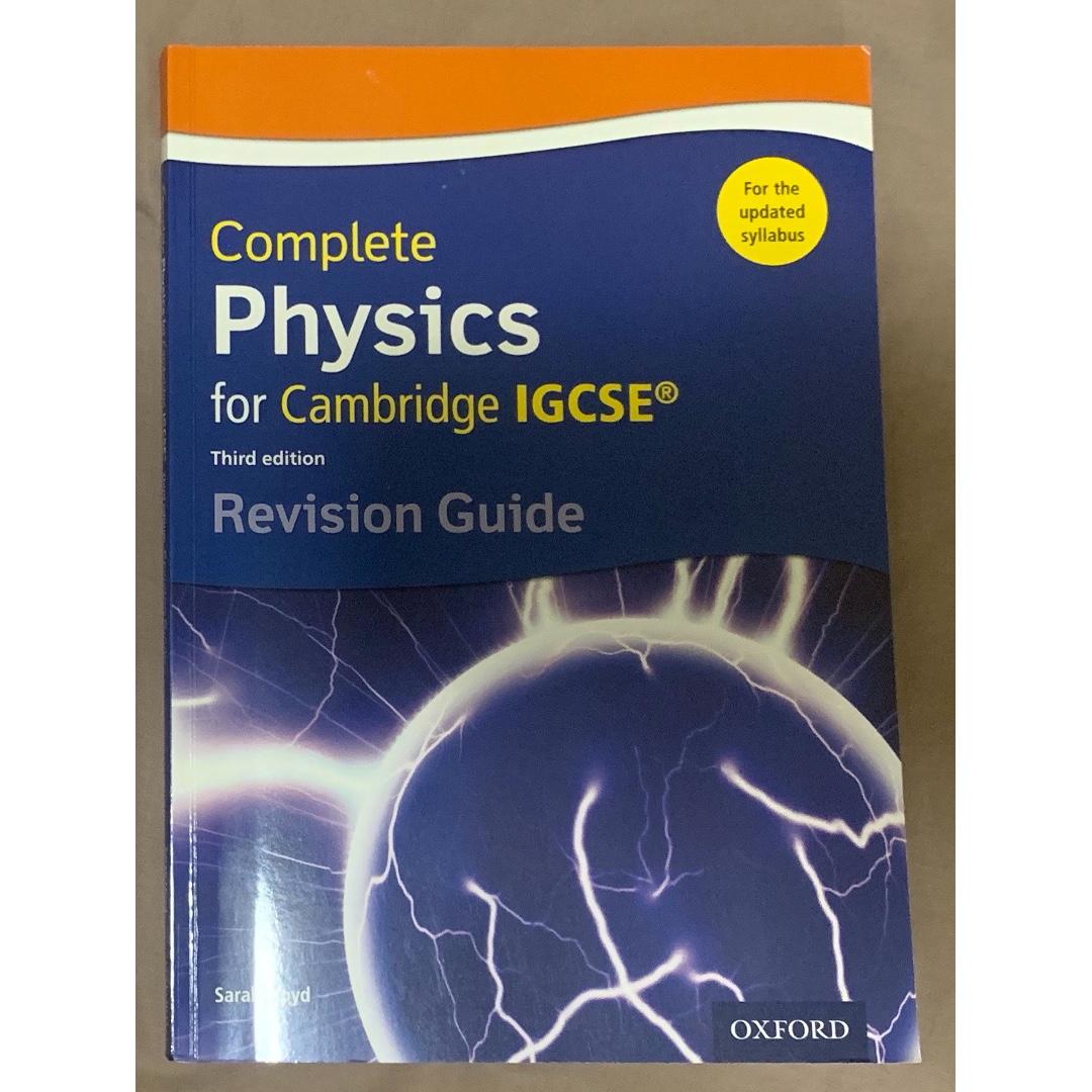 New Cambridge IGCSE Physics (0625) Revision Guide + Practice Book ...