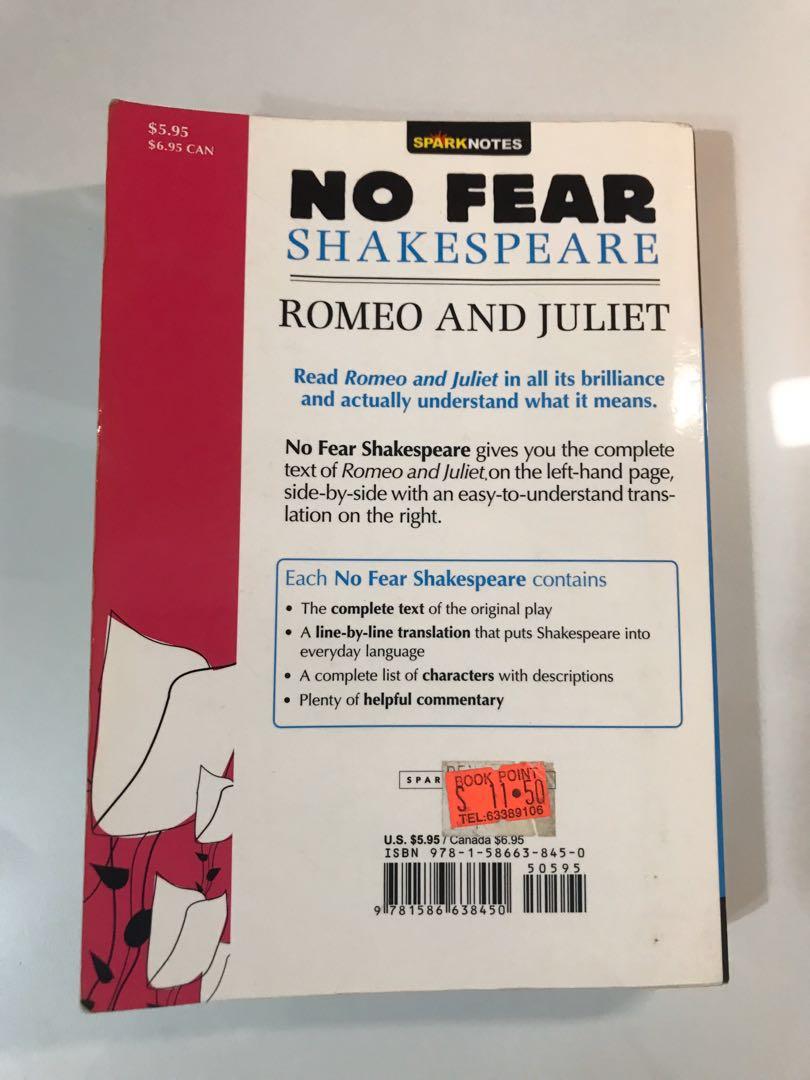 No Fear Shakespeare Romeo and Juliet, Hobbies & Toys, Books & Magazines ...