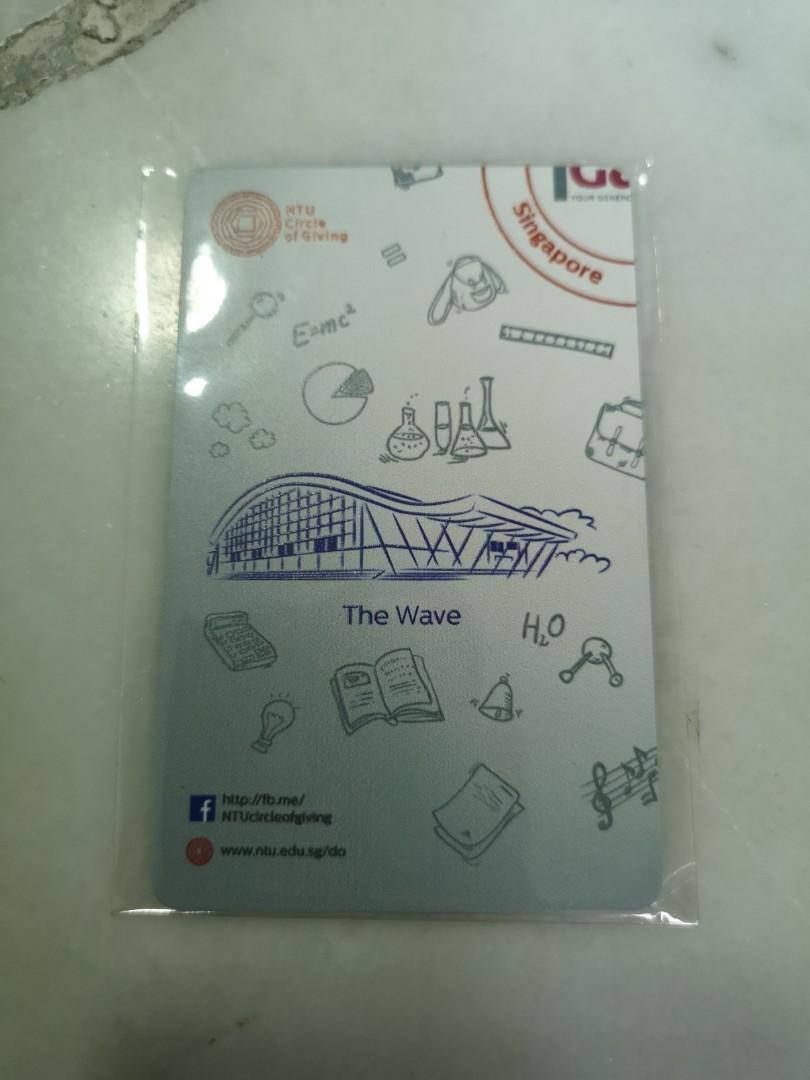 Ntu wave ezlink card, Tickets & Vouchers, Vouchers on Carousell