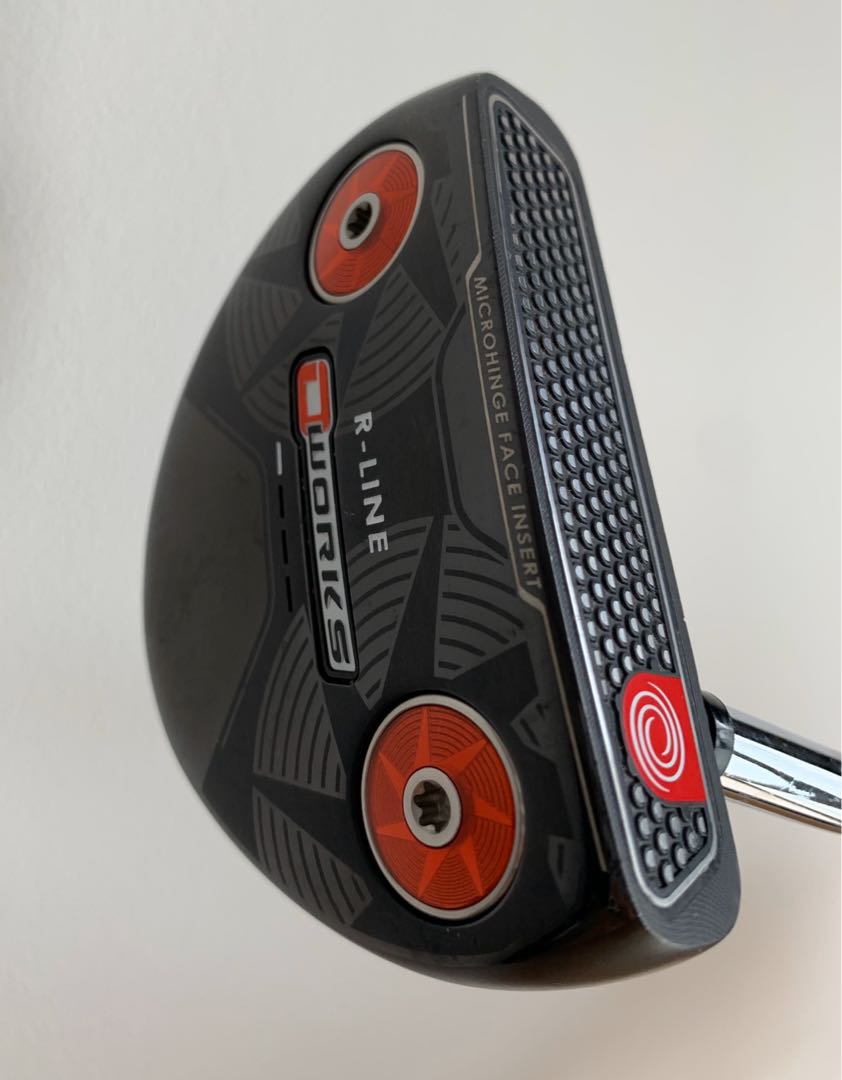 Odyssey O-works R-Line Mallet Putter, Sports Equipment, Sports & Games ...